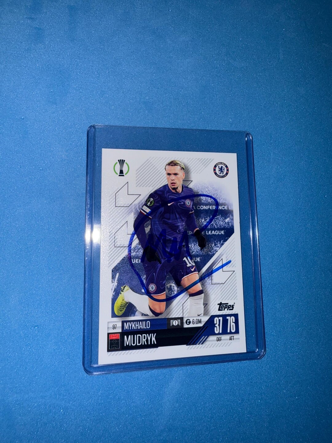 Mykhailo Mudryk Signed Match Attax Card With COA - Etsy