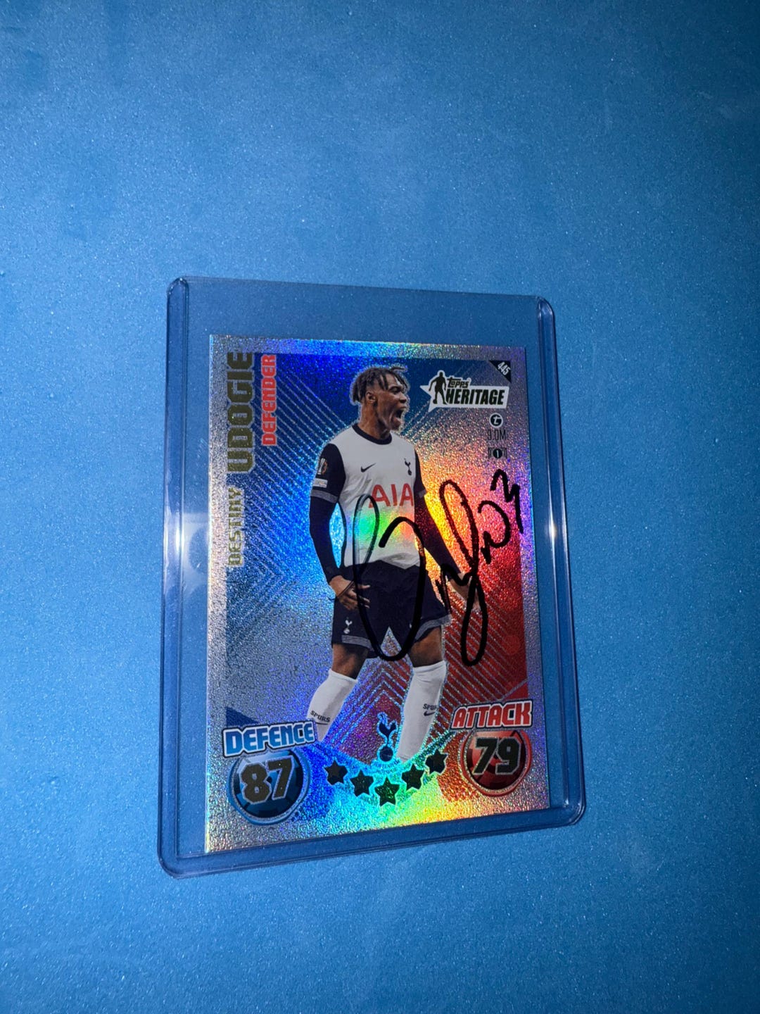 Destiny Udogie Signed Match Attax Card With COA - Etsy