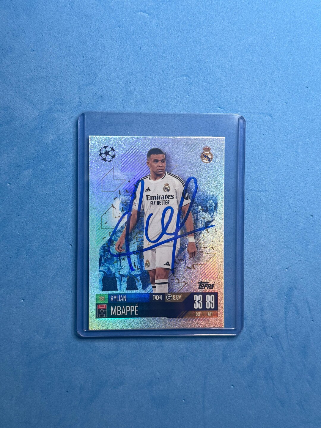 Kylian Mbappe Signed Match Attax Card With COA - Etsy