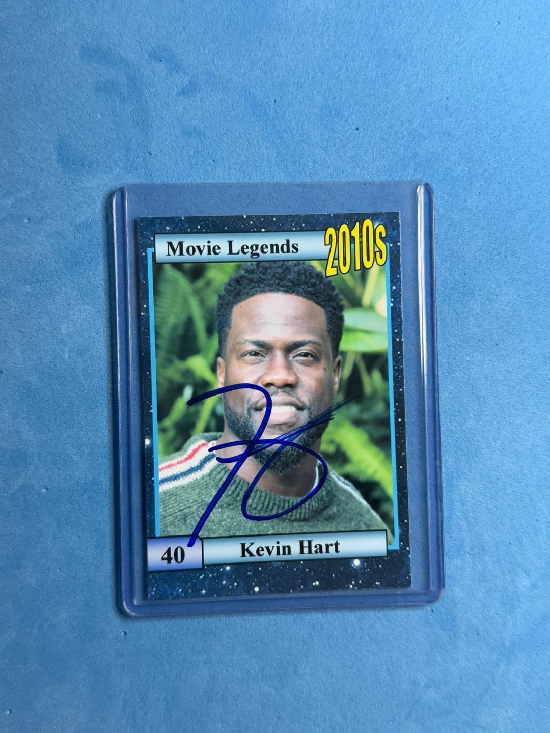 Kevin Hart Signed Collectible 'movie Legends' Trading Card With COA - Etsy