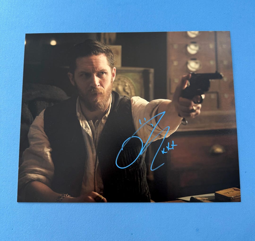 Tom Hardy Signed Peaky Blinders 10”x8” Photo With COA - Etsy