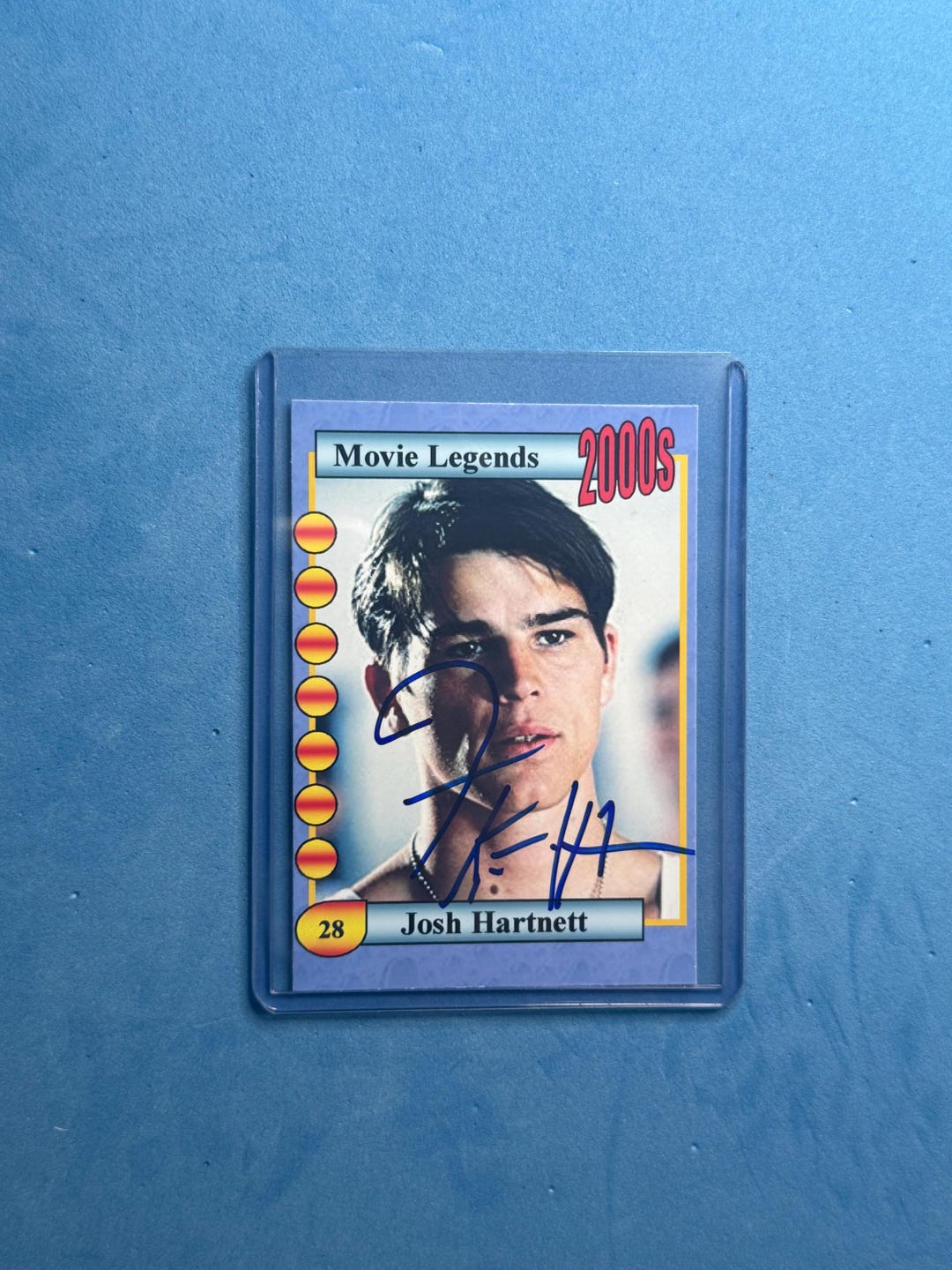 Josh Hartnett Signed Collectible 'movie Legends' Trading Card With COA ...