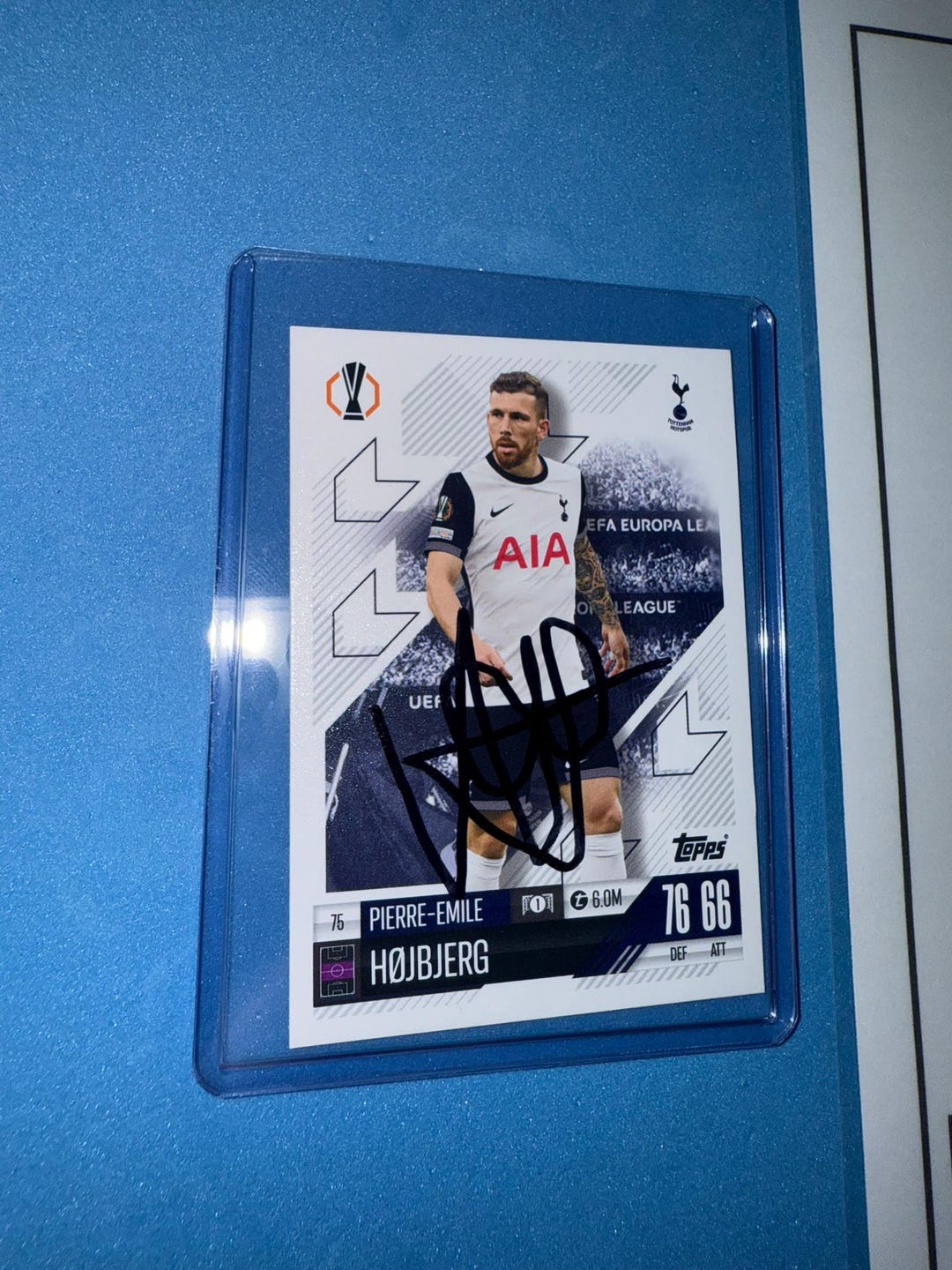 Pierre-emile Højbjerg Signed Match Attax Card With COA - Etsy