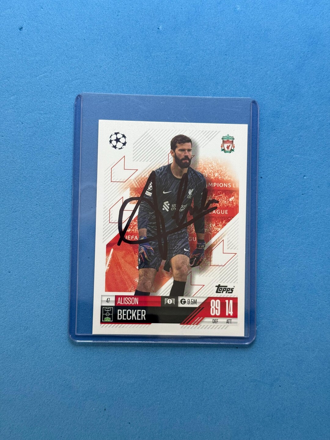 Alisson Becker Signed Match Attax Card With COA - Etsy Canada