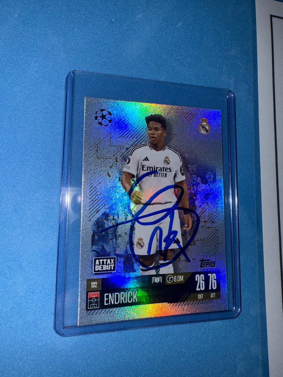 Endrick Signed Match Attax Card With COA - Etsy