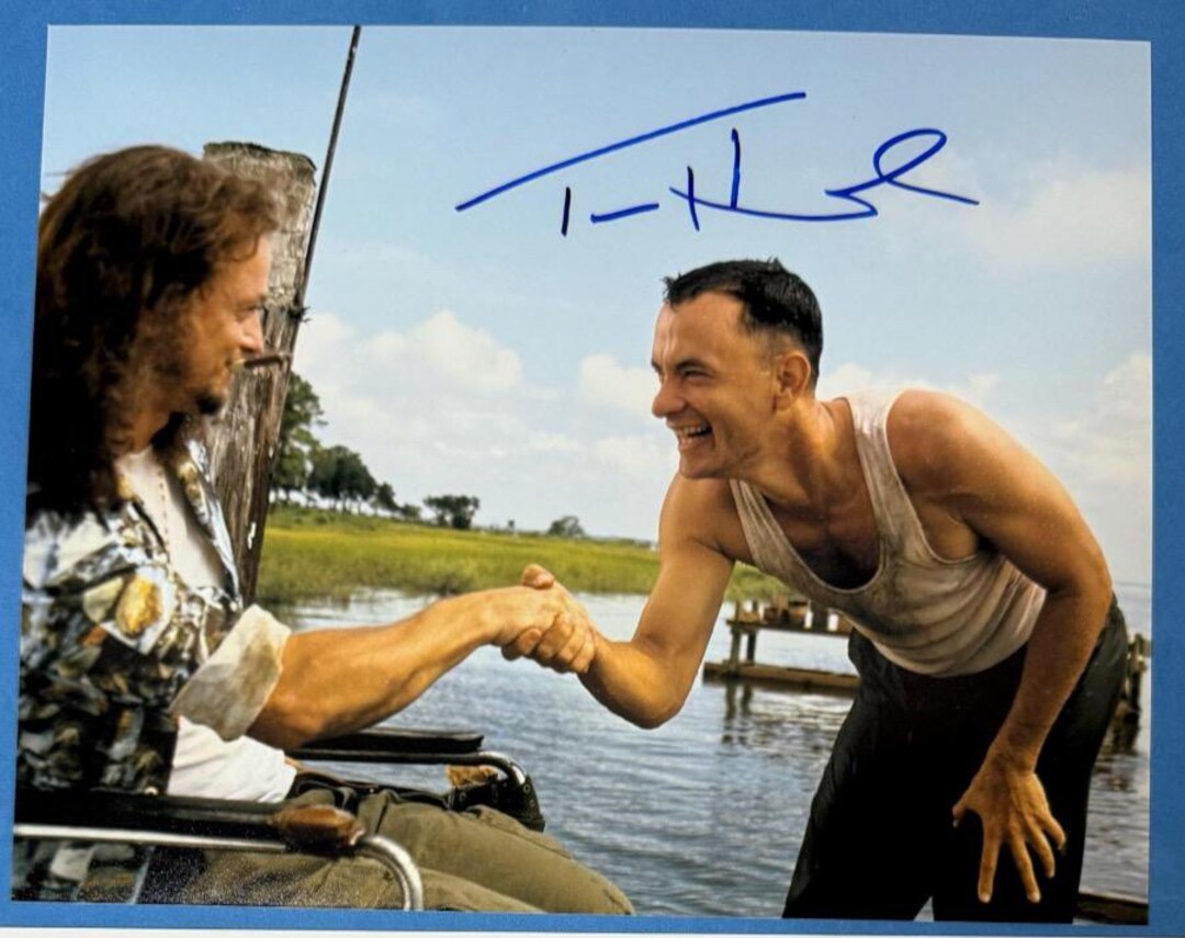 Tom Hanks Signed Forrest Gump 10”x8” Photo With COA - Etsy