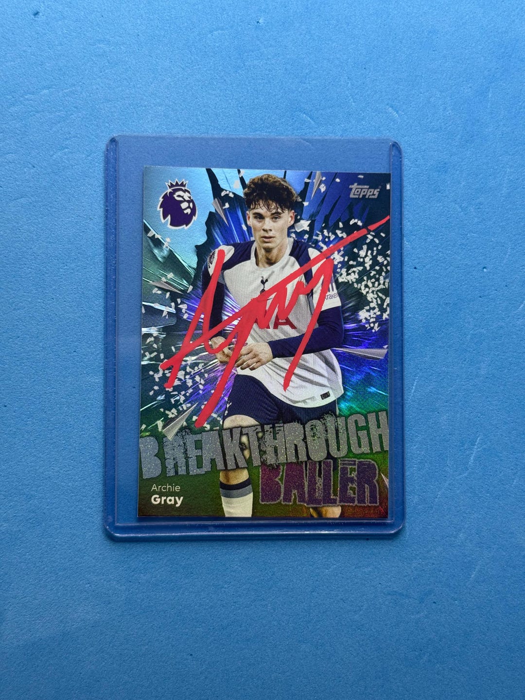 Archie Gray Signed Match Attax Card With COA - Etsy