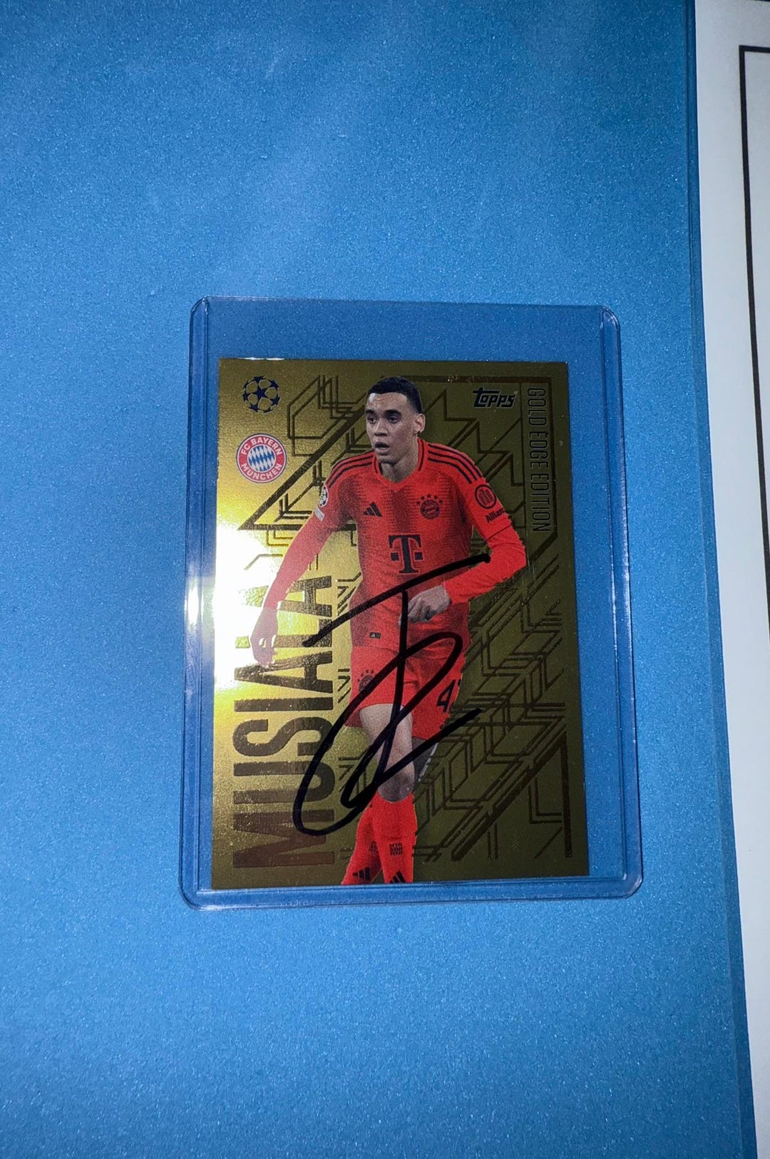 Jamal Musiala Signed Match Attax Card With COA - Etsy