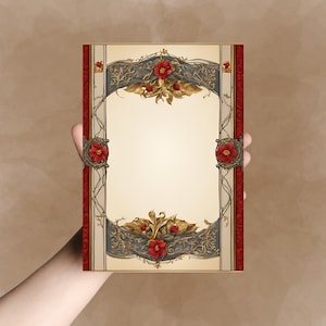 30+ Medieval Themed Paper Frames, Vintage Medieval Manuscript Frame for ...