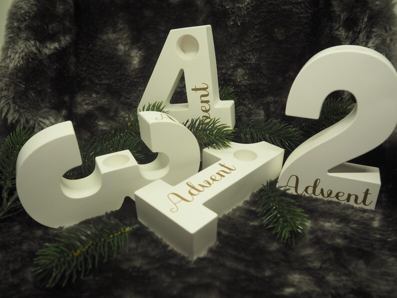 Advent Numbers - Etsy