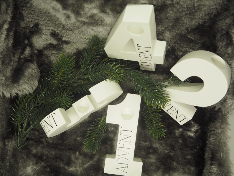 Advent Numbers - Etsy