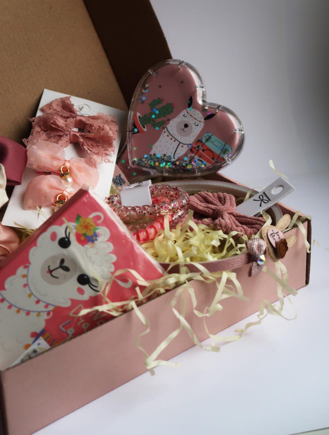 Box Hair Set Accessories for Kids Girls Women Set 2 - Etsy