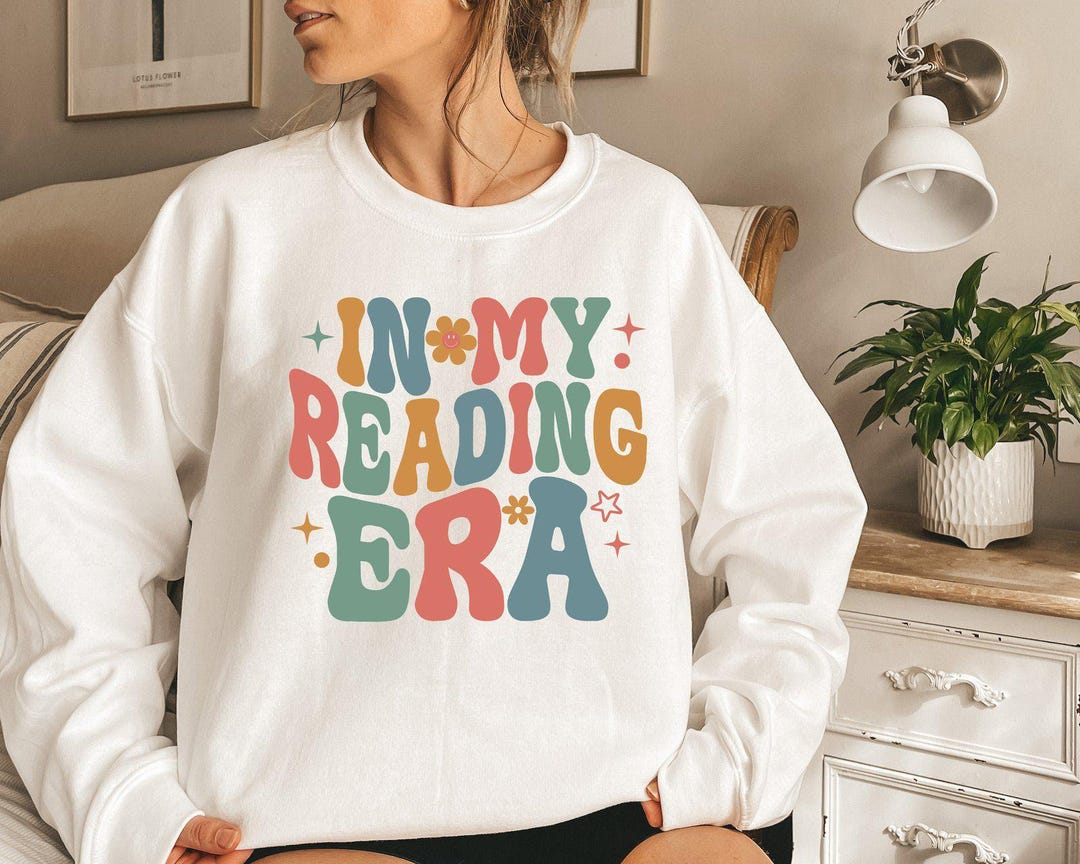 In My Reading Era Sweatshirt, in My Librarian Era Sweatshirt, Back to ...