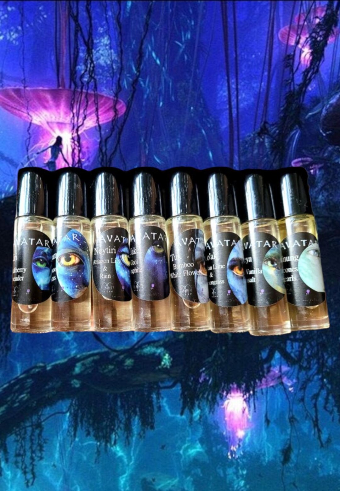 Blue Alien , Na'vi, Avatar Inspired Roller Perfume - Etsy