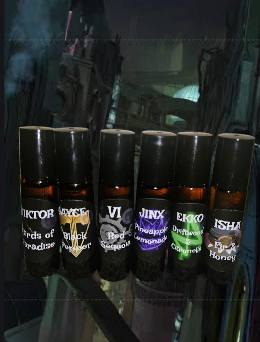 Arcane Inspired Roller Perfume. LOL Game - Etsy