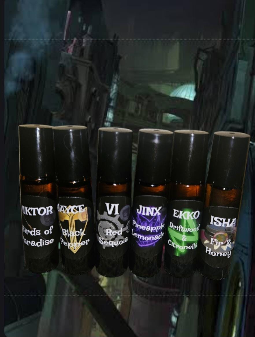 Arcane Inspired Roller Perfume. LOL Game - Etsy