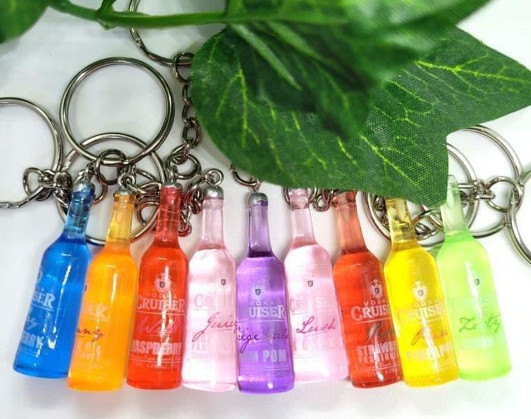 Alcohol Cruiser Inspired Keychains - Etsy