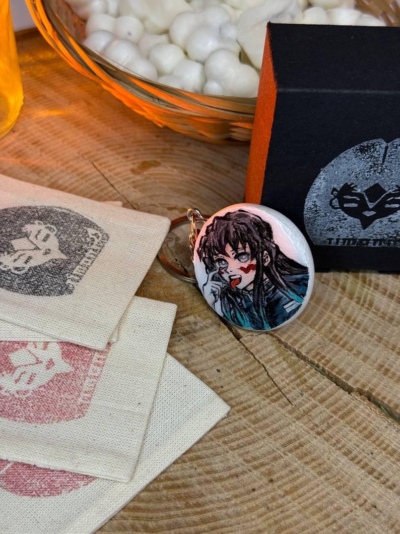 Muichiro Tokito Anime Keychain – Demon Slayer Art - Etsy