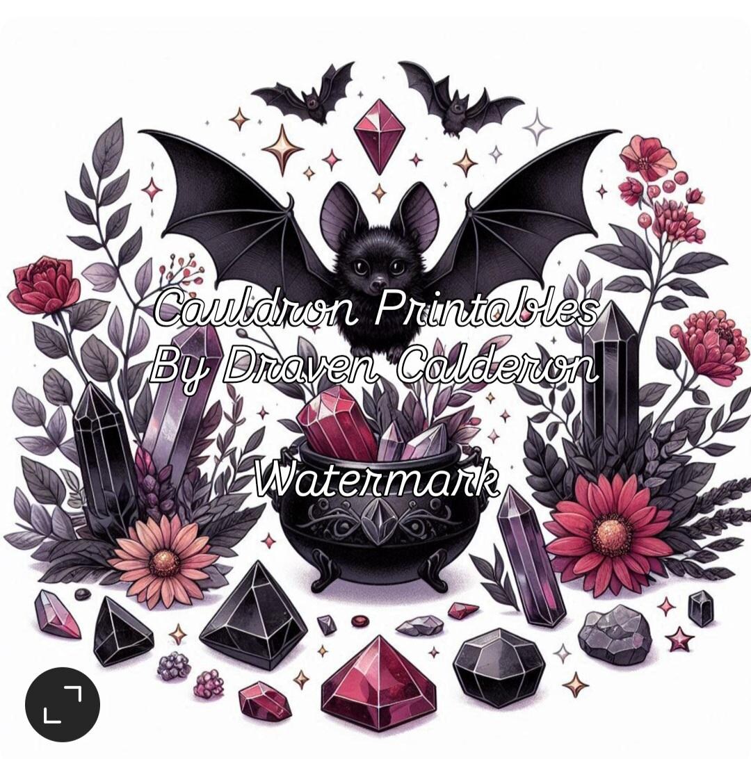 Bat With Crystals, Gothic Bat, Pastel Goth, Goth Bat, Black Bat, Noir ...