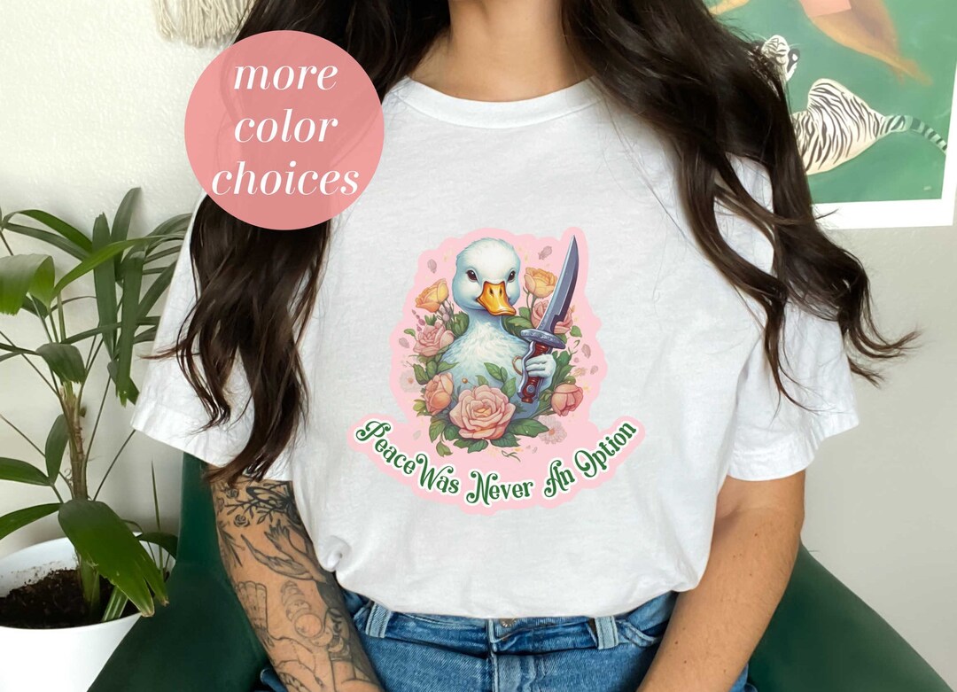Peace Was Never an Option | Memecore | Weirdcore | Duck With Knife ...