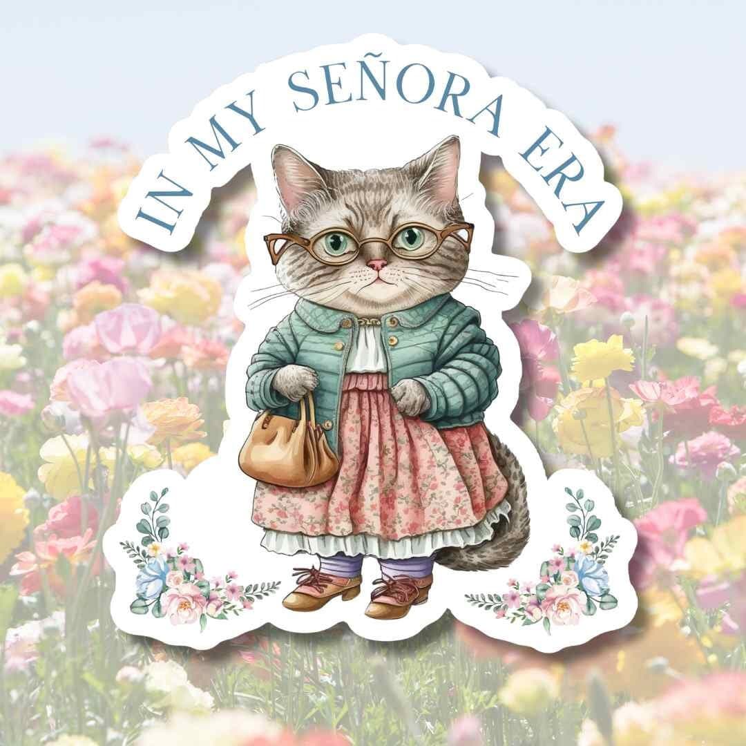 In My Senora Era Waterproof Weatherproof Water Bottle Stickers Matte ...