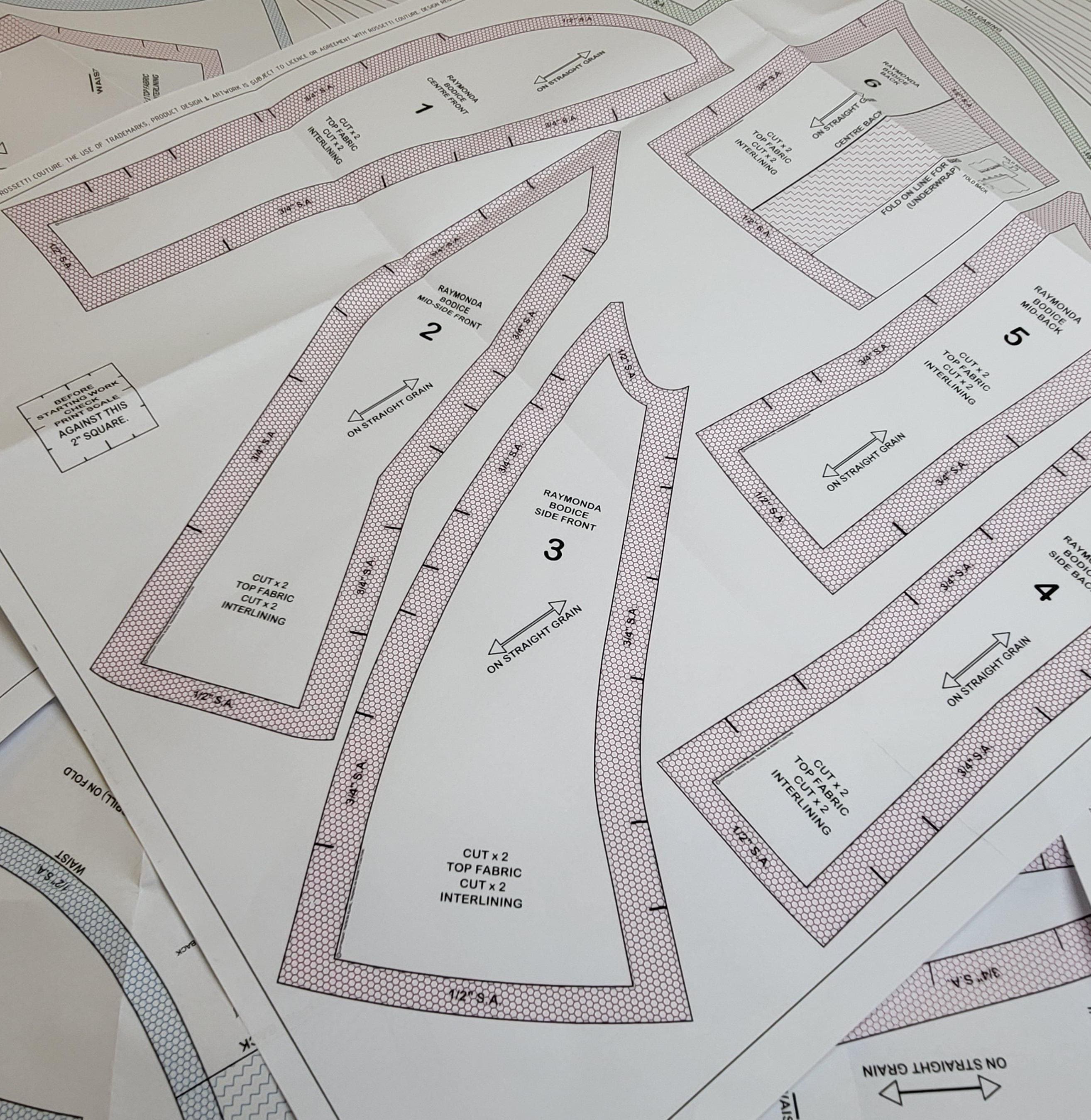 Downloadable Classical Tutu Pattern - Complete Professional Style Tutu ...