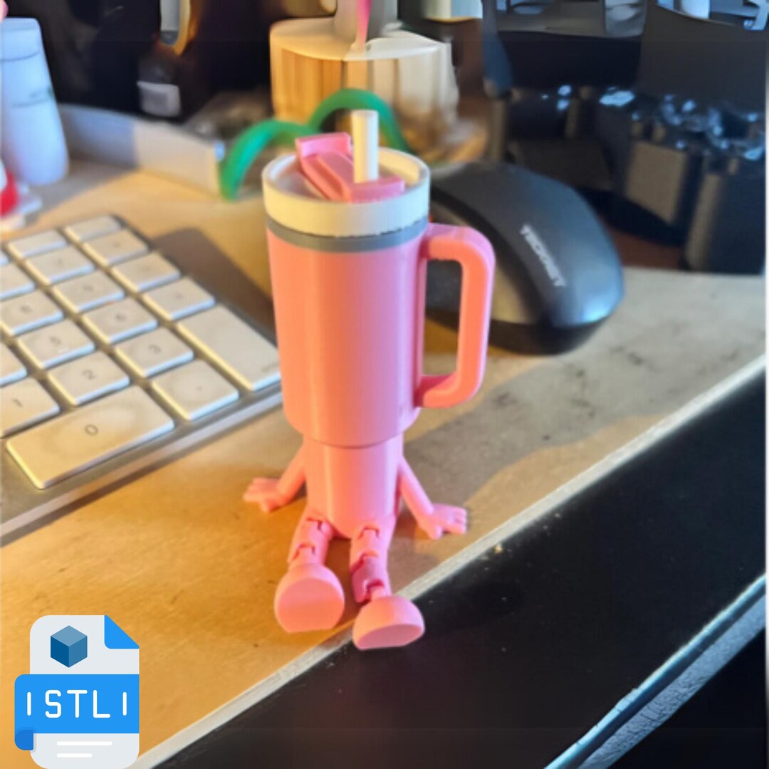Articulated Stanley Cup STL File – Functional 3D Print for Drink Lovers ...