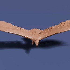 Low Poly Eagle 3D STL File Decorative 3D Print Ideas, Digital File - Etsy