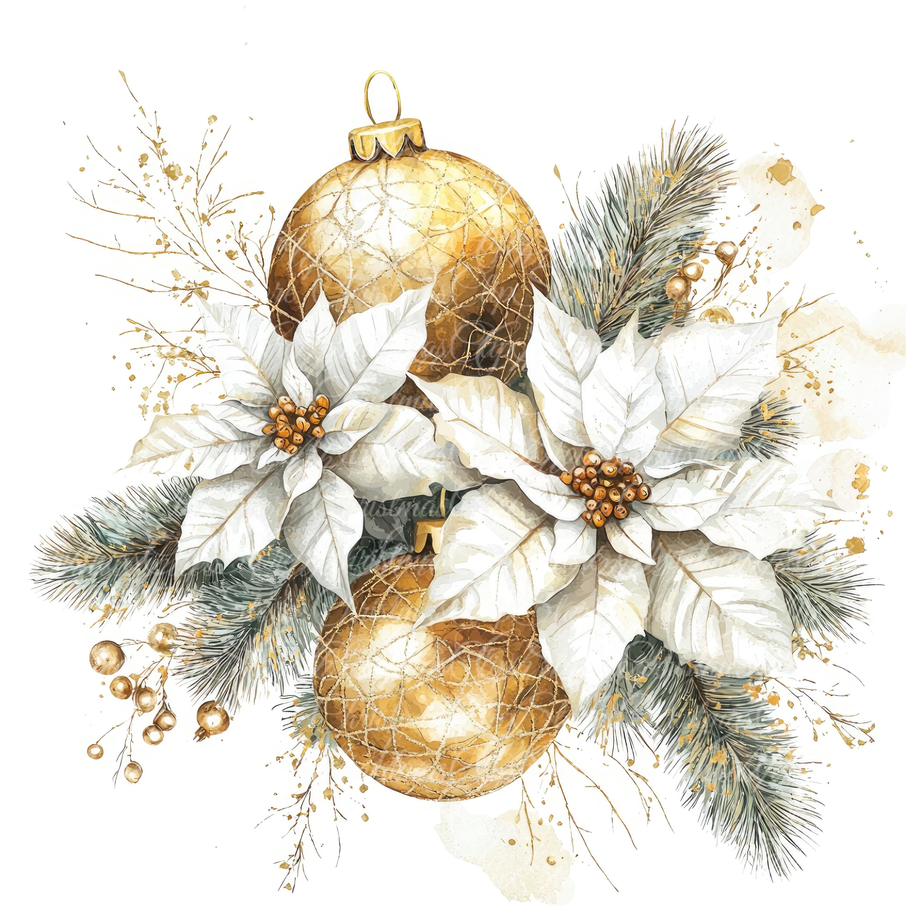 Gold Christmas Clip Art