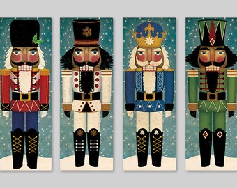 Nutcracker Wall Canvas - Etsy
