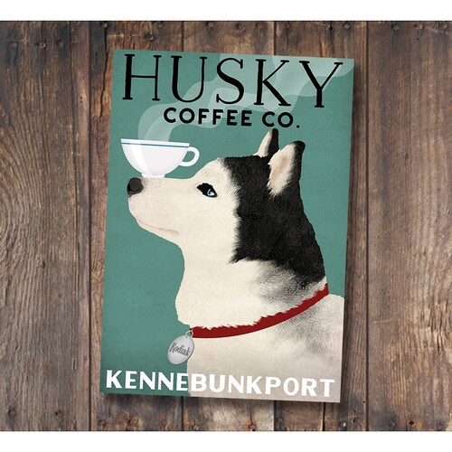 Siberian Husky Wall Art Husky Print Husky Dog Decor Dog | Etsy