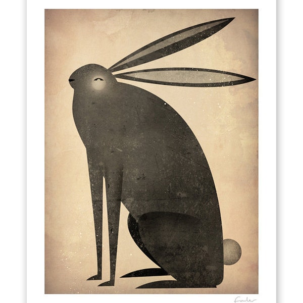 Rabbit Native Art - Etsy