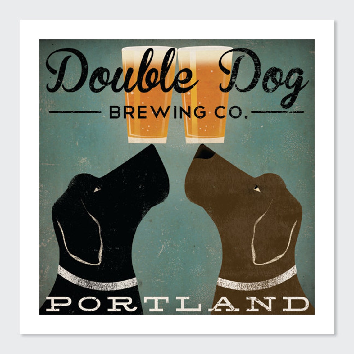 Personalize Customizable Double Dog Beer Brewing Company | Etsy