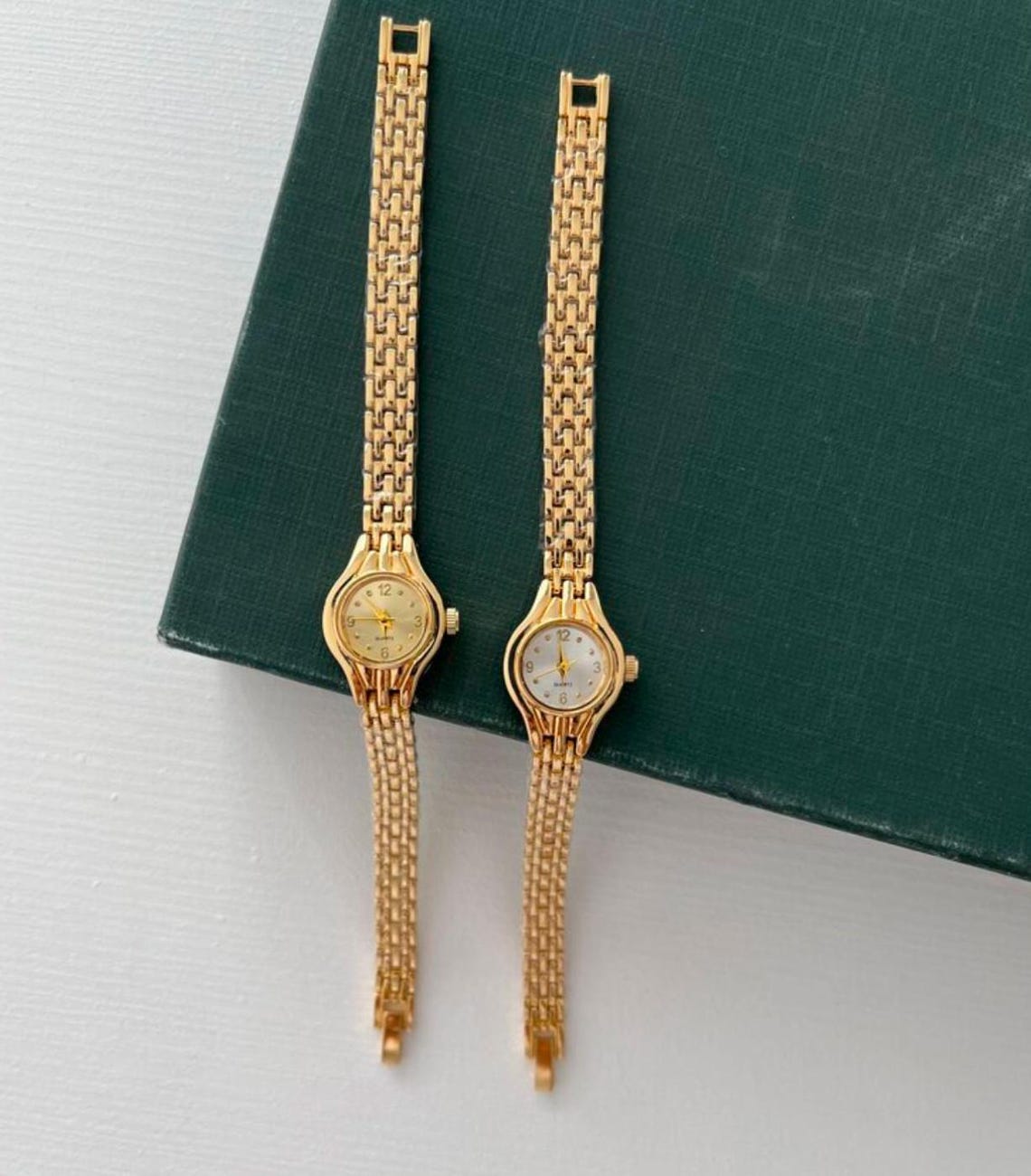 Vintage Women's Quartz Watch,gold Colored Womens Watch, Womens Watch ...