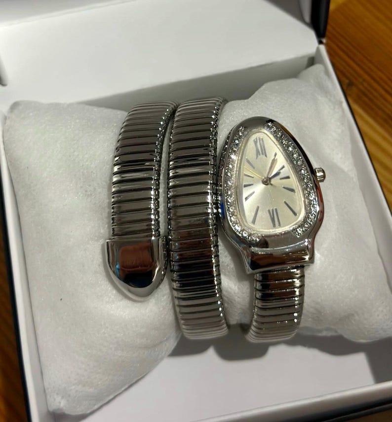 Luxury Snake Wristwatch, Snake Watch, Women Watches, Snake Watch, Gifts ...