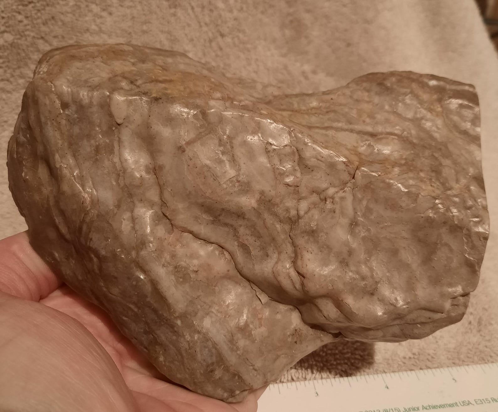 Naturally Polished Grey Hued Prairie Agate - Freestanding (cut ...