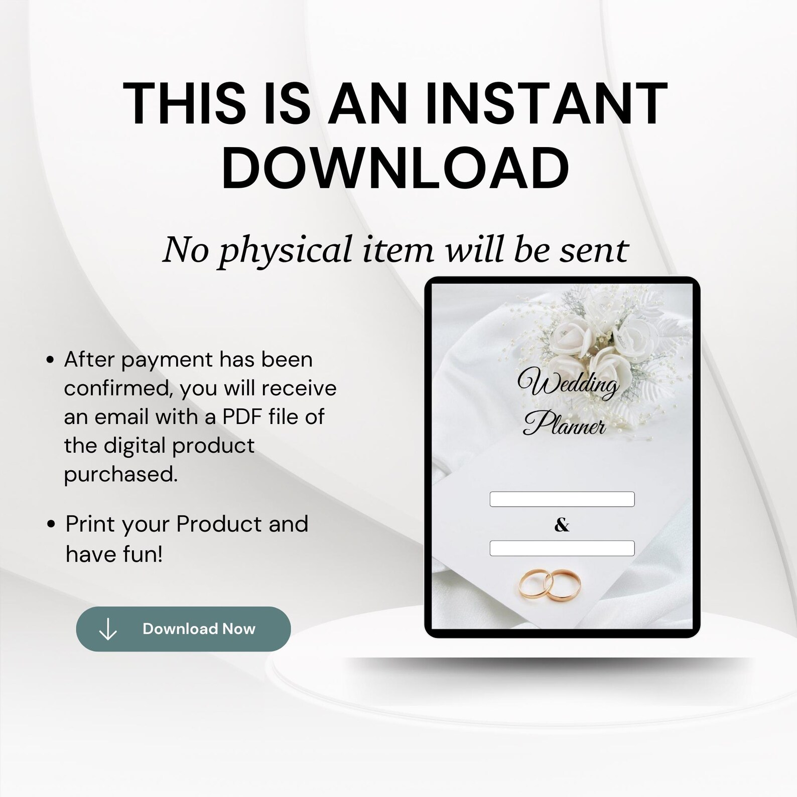 Digital Wedding Planner, Wedding Organizer, Wedding Planning, Guest ...