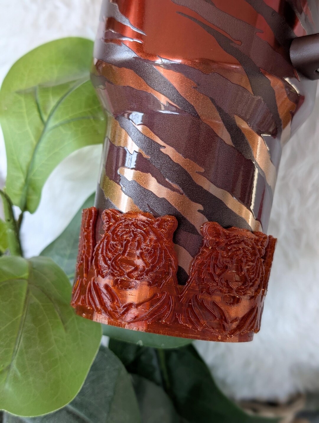 Tiger Tumbler Boot 40oz Stanley Tumbler Sleeve 3D Printed Protective ...