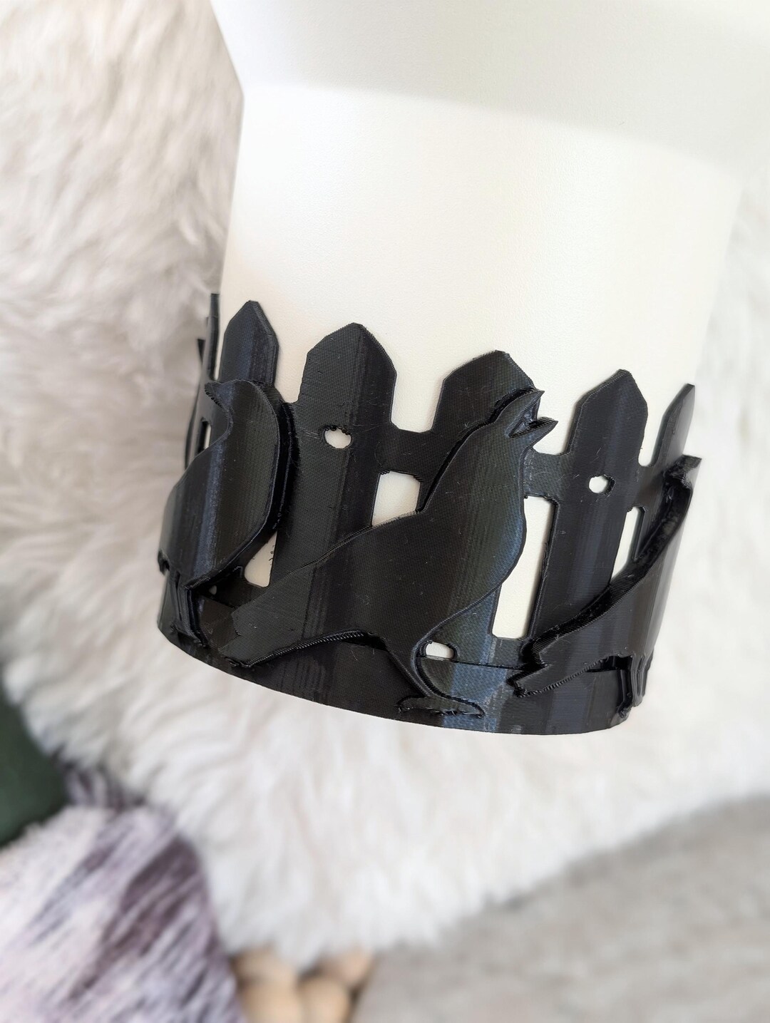 Black Raven Boot for Tumbler 3D Printed Protective Boot Halloween ...