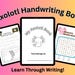 Axolotl Handwriting Practice Science Through Writing - Etsy