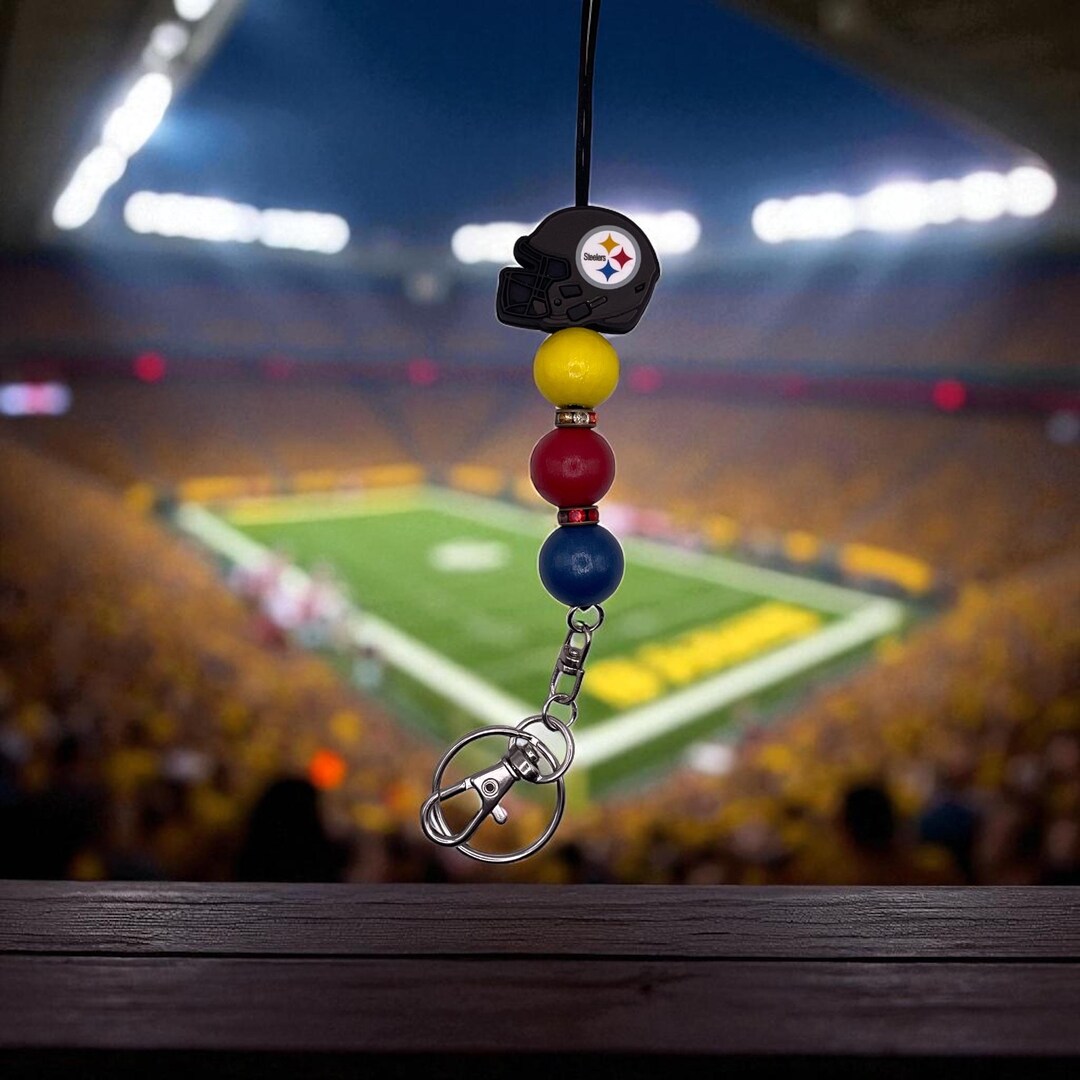 Pittsburgh Steelers Bling NFL Football Lanyard ID Badge Holder - Etsy