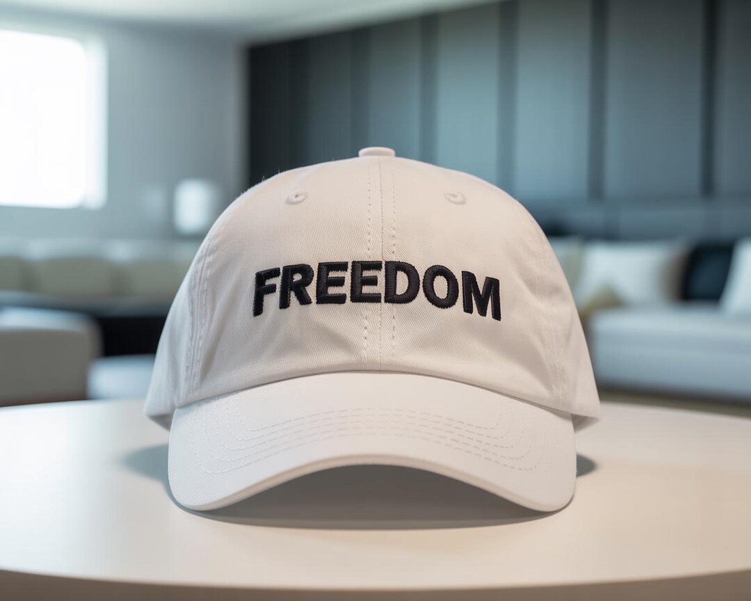 Freedom Hat Charlie Kirk Embroidery Hat, Embroidered Freedom Cap ...