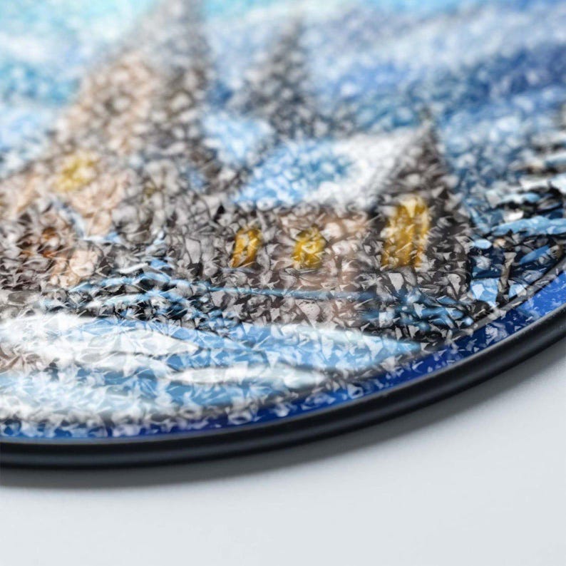 Mickey & Minnie Stained Glass Suncatcher, Disney Mouse Couple Window ...