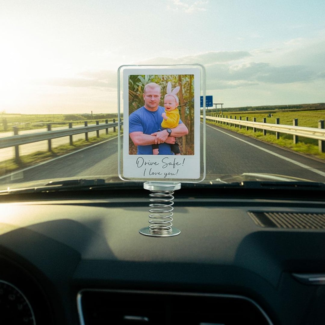 Custom Car Standee With Photo and Message, Gift for New Driver, Family ...