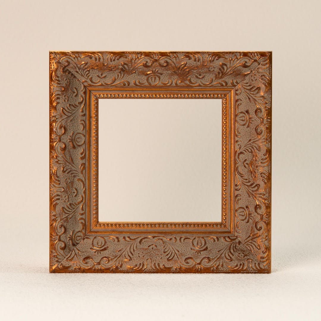 Antique Gold Ornate Picture Frame - Heritage Gilded Baroque Style for ...