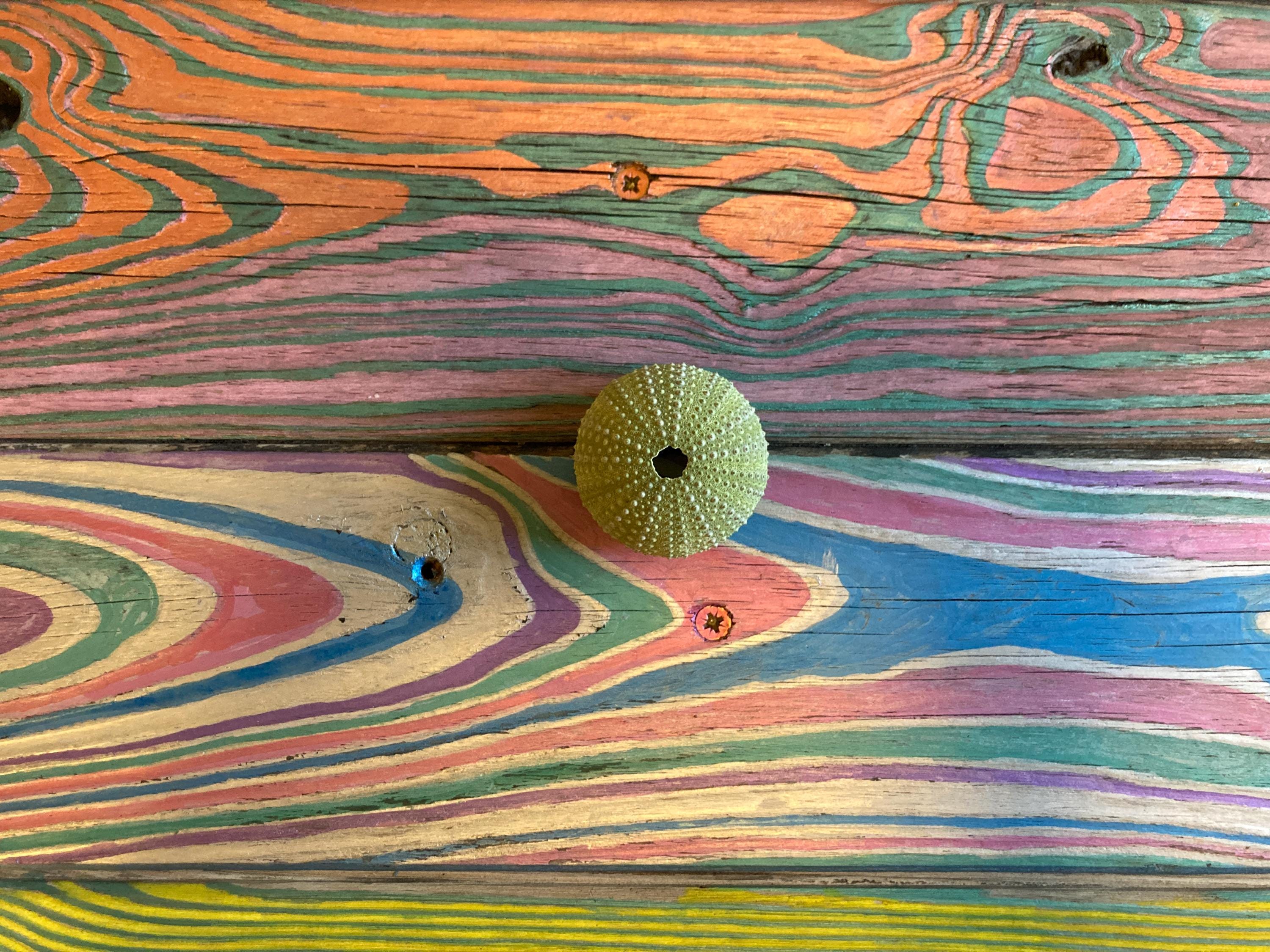 Psychedelic Coffee Table Beautiful Handmade and Hand Painted Bright ...
