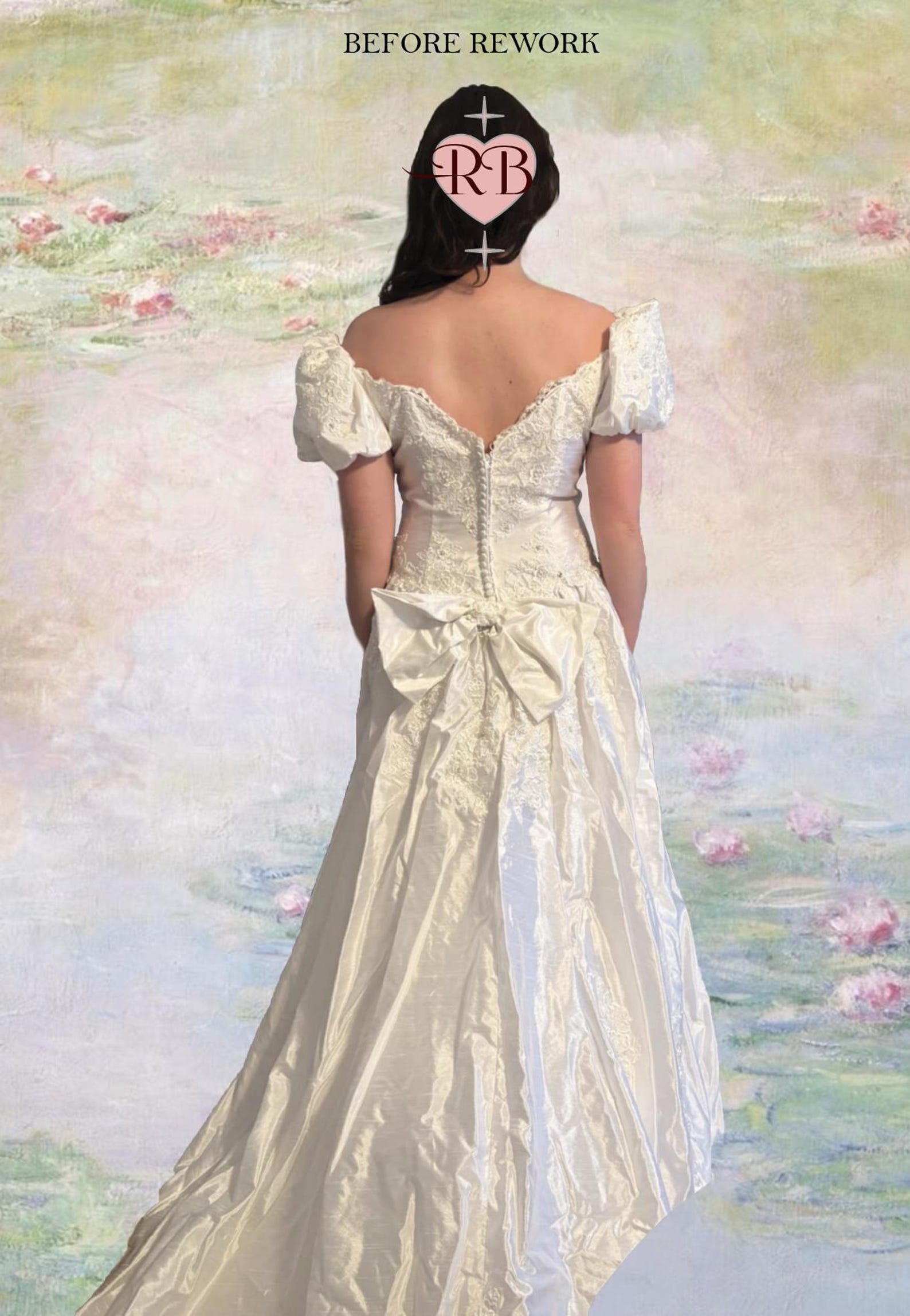 Custom Wedding Dress Rework Bridal Dress Custom Redesign Bachelorette ...