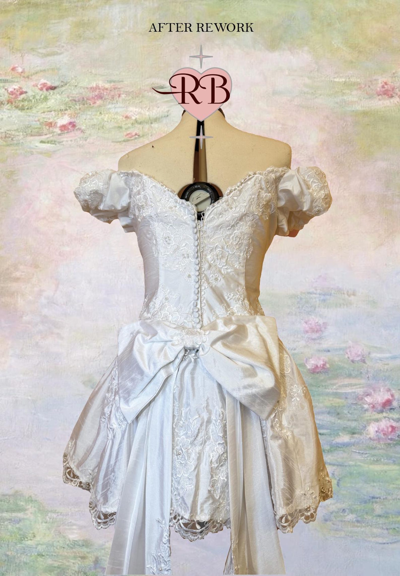 Custom Wedding Dress Rework Bridal Dress Custom Redesign Bachelorette ...