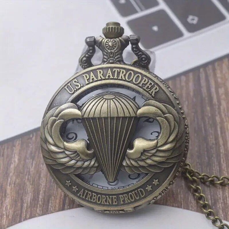 US Army 82nd Airborne Pocket Watch - Etsy