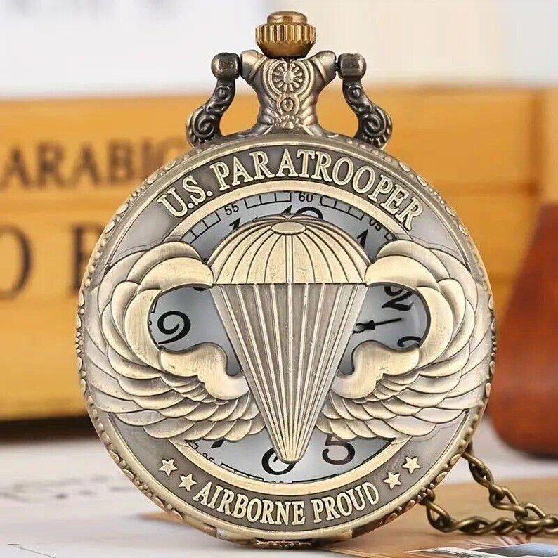 US Army 82nd Airborne Pocket Watch - Etsy